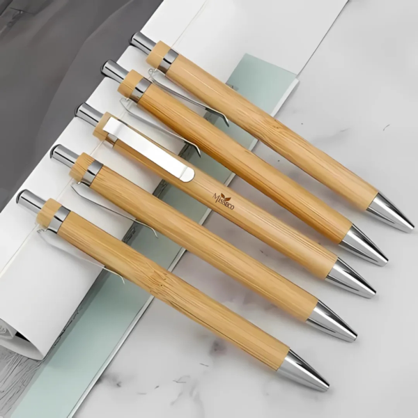Eco- Friendly Bamboo Ball Pen | Sustainable, Stylish & Durable | Blue ...